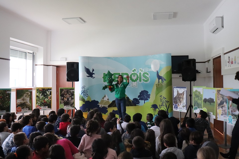 "Heróis de toda a espécie" cria embaixadores da Biodiversidade em Pombal