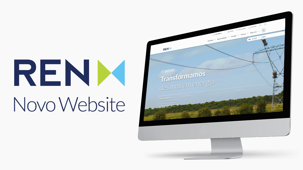 REN lança novo site corporativo com sustentabilidade em destaque