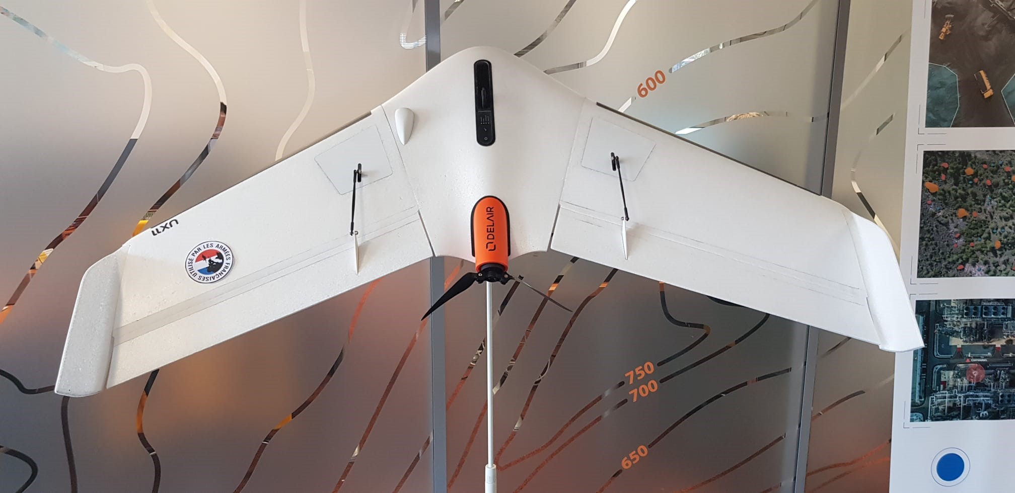 Pilot project for the use of fixed-wing drones